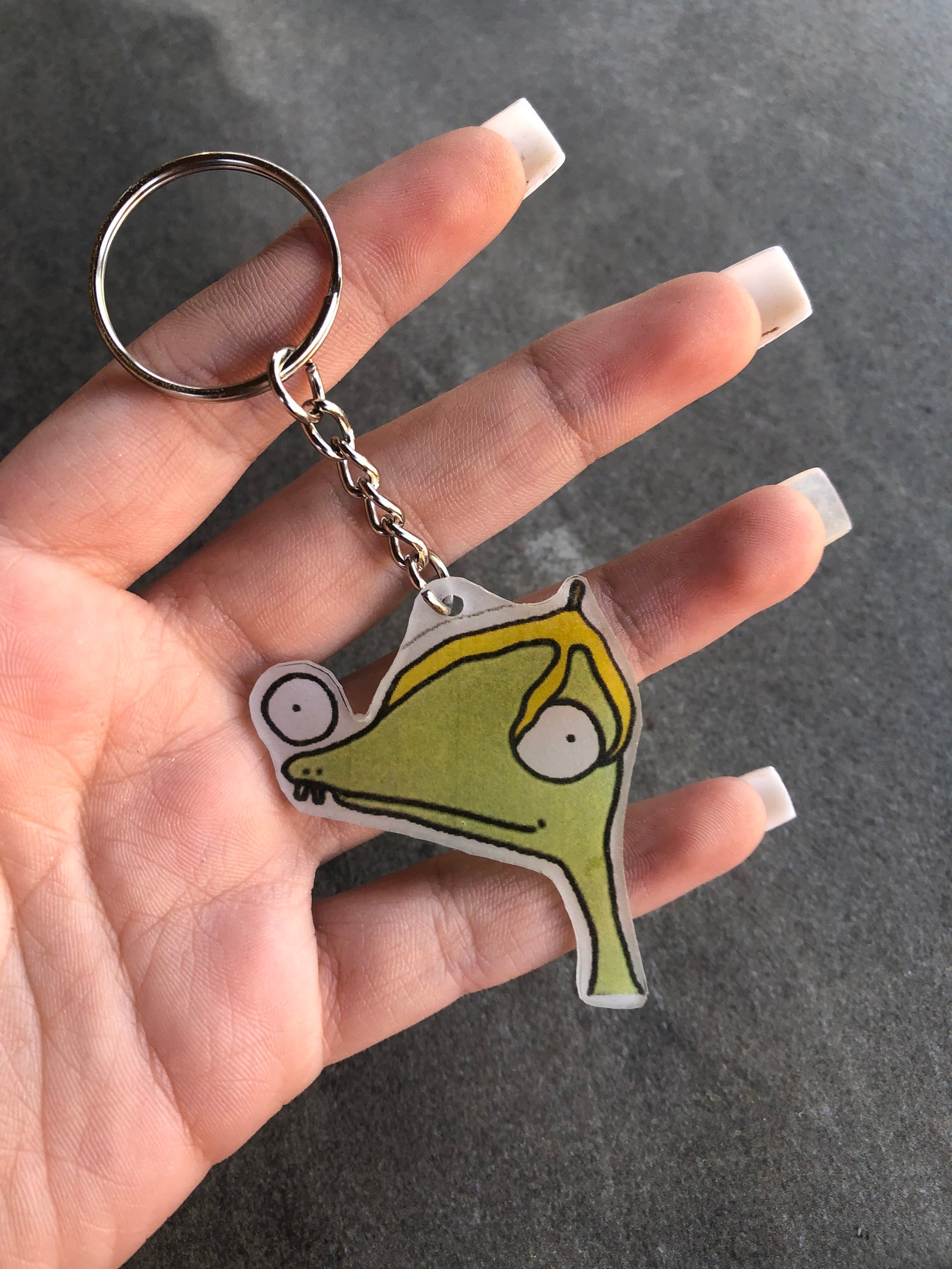Rumple Buttercup by Matthew Gray Gubler Keychain | Etsy UK