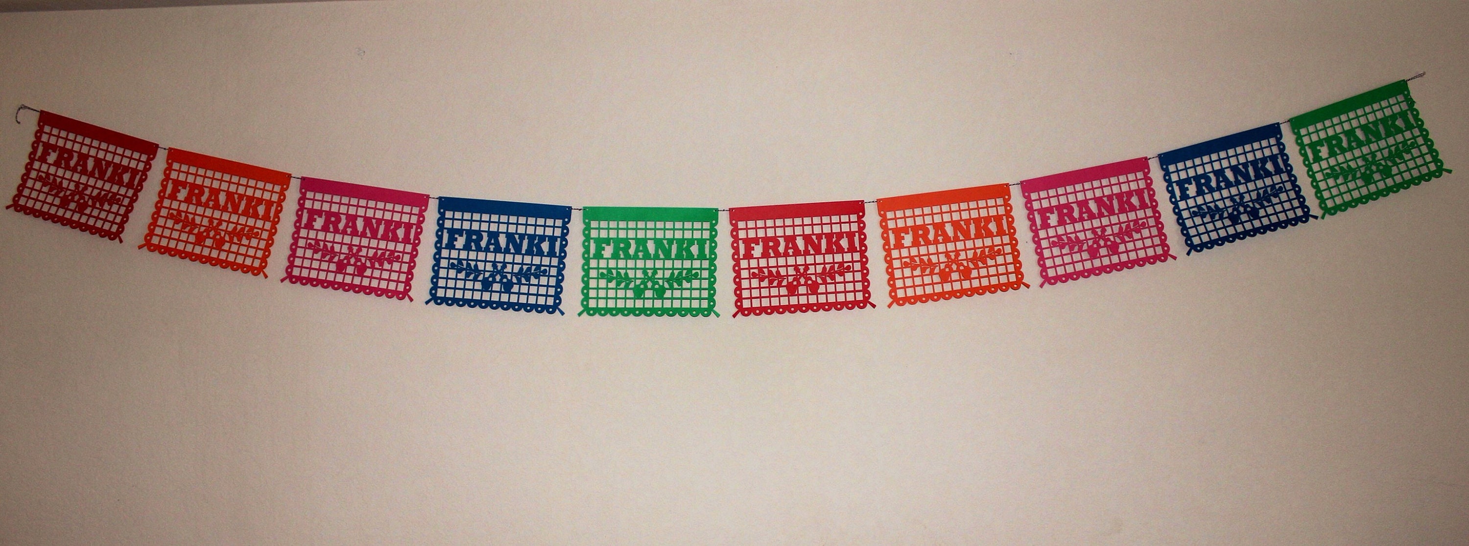 Coco Inspired Custom Name Papel Picado Fiesta Banner | Etsy
