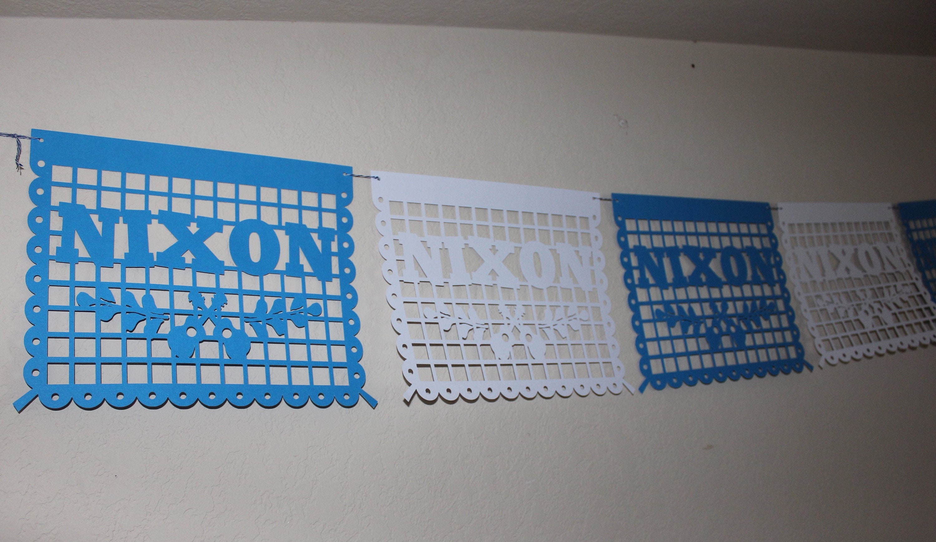 Coco Inspired Custom Name Papel Picado Fiesta Banner | Etsy