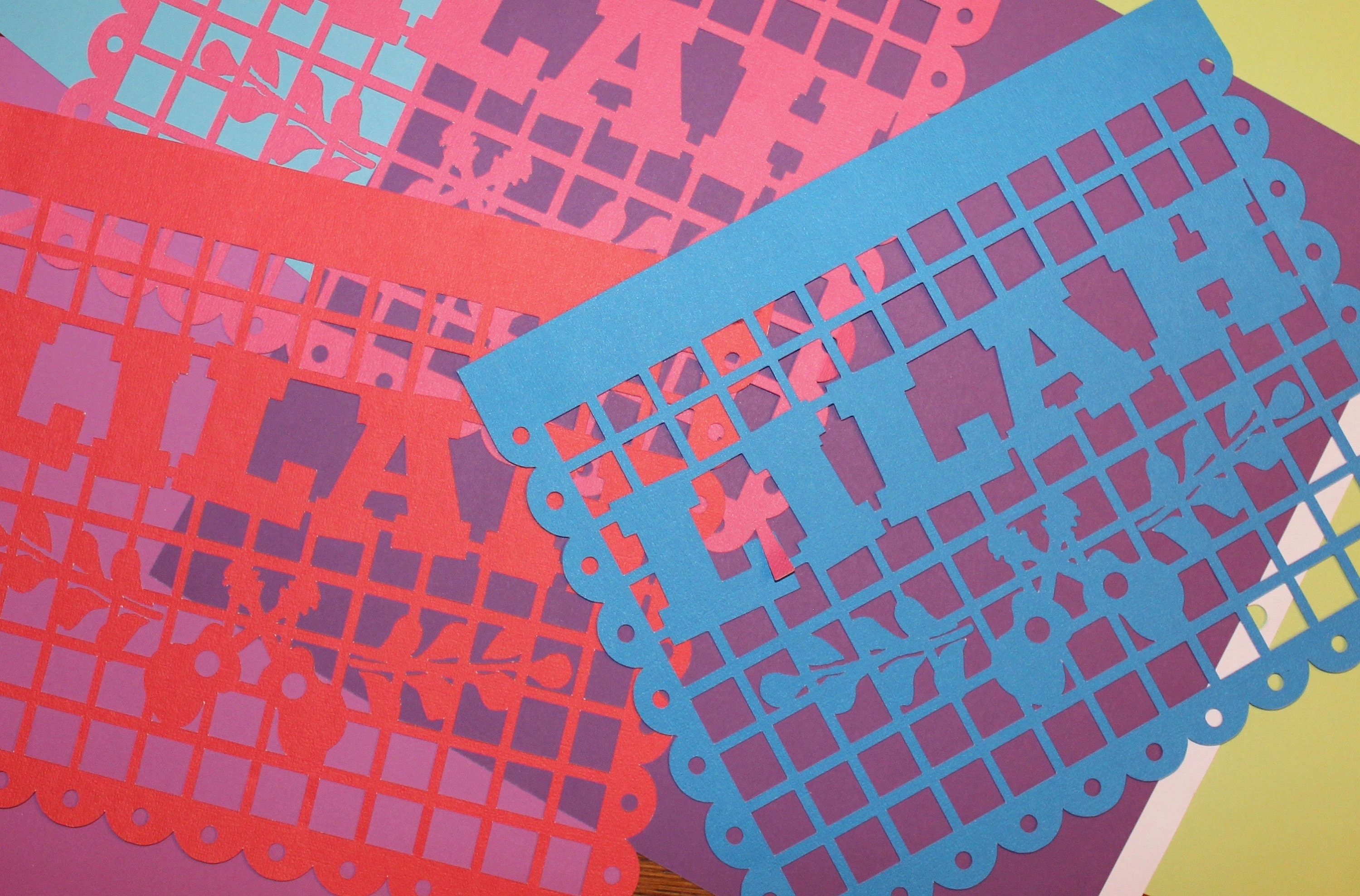 Coco Inspired Custom Name Papel Picado Fiesta Banner | Etsy