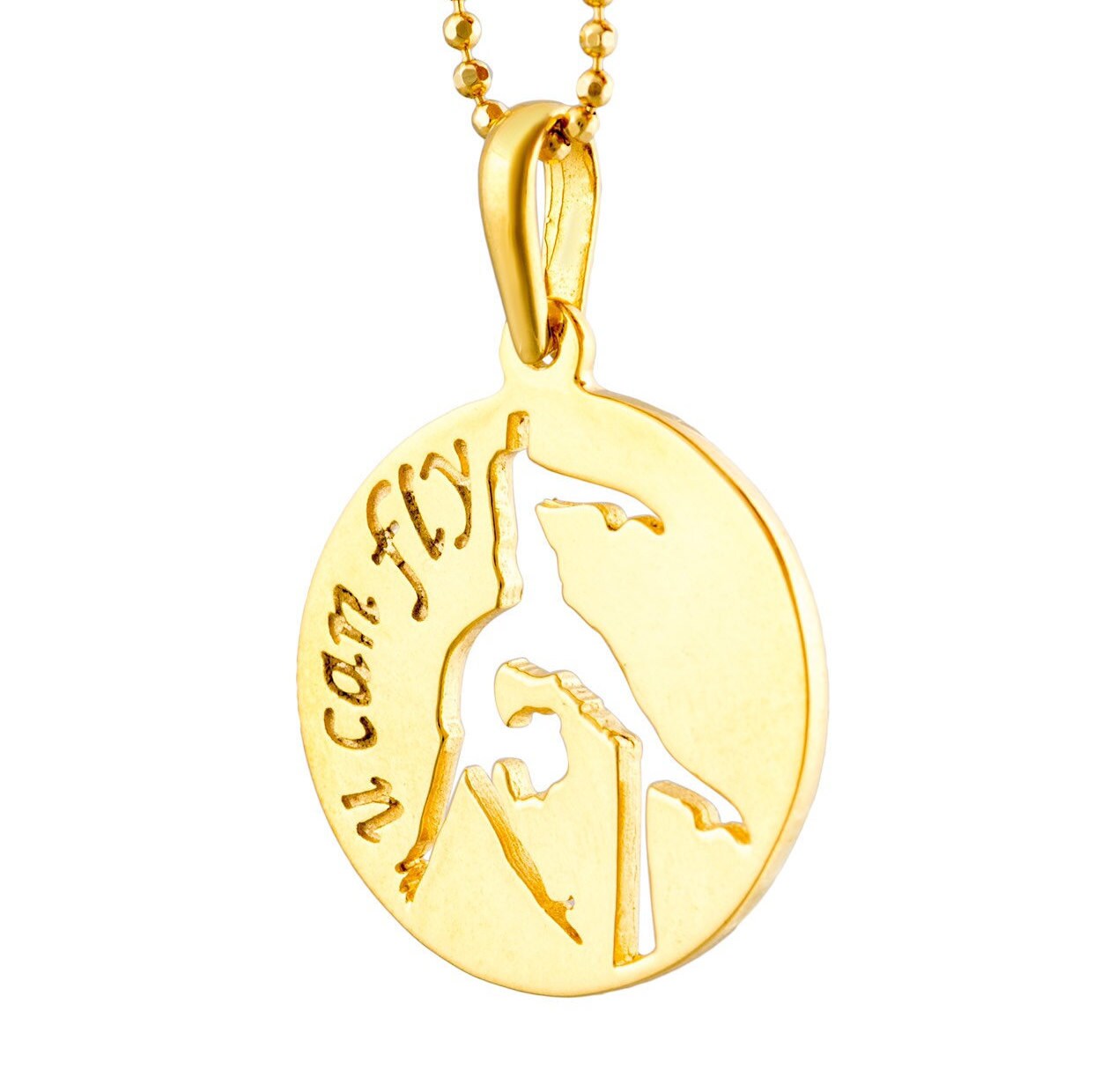 Aerial Silks Jewelry, Circus Pendant, Gymnastic Neckless, Aerial Tissue ...