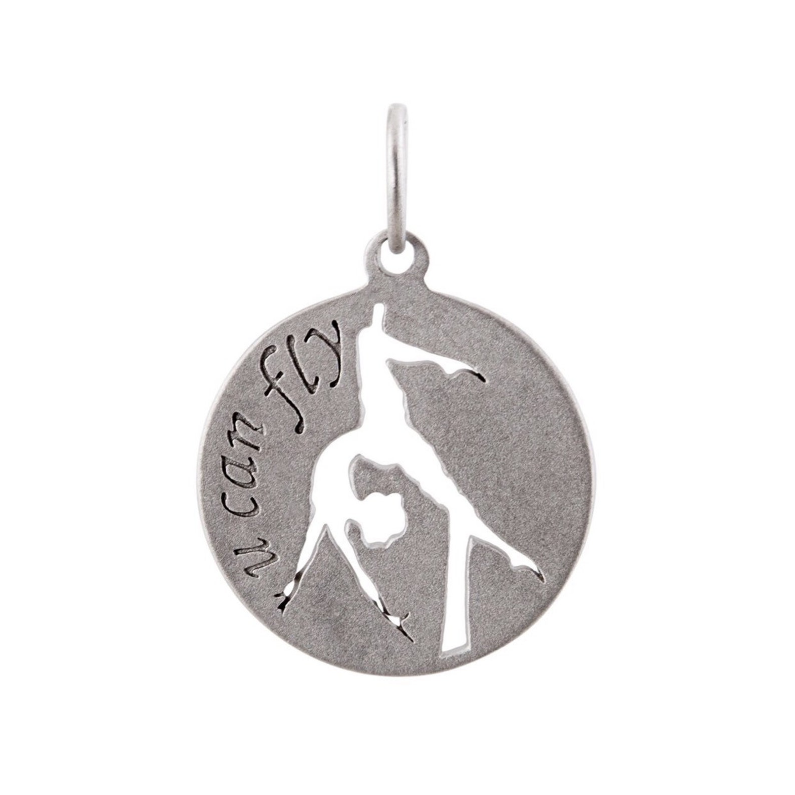 Aerial Silks Jewelry, Circus Pendant, Gymnastic Neckless, Aerial Tissue ...
