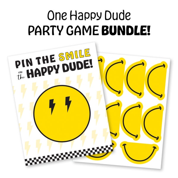 One Happy Dude Birthday Decorations - Etsy