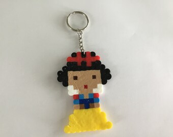 Perler bead keychain | Etsy