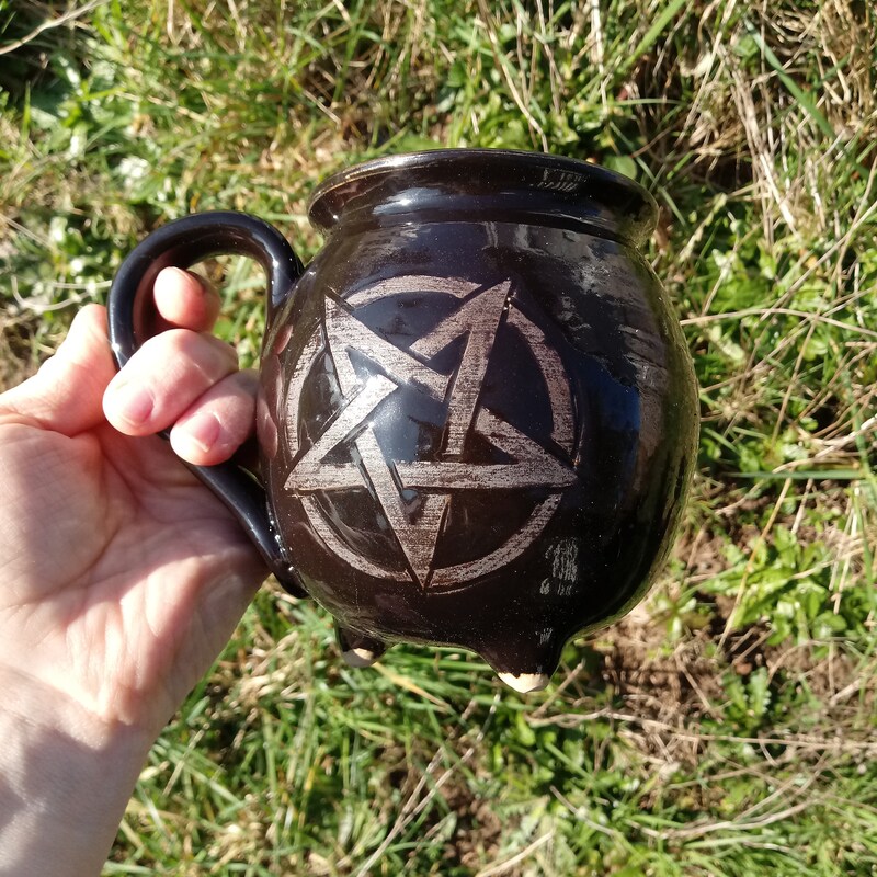 Ceramic Pentagram Mug - Etsy