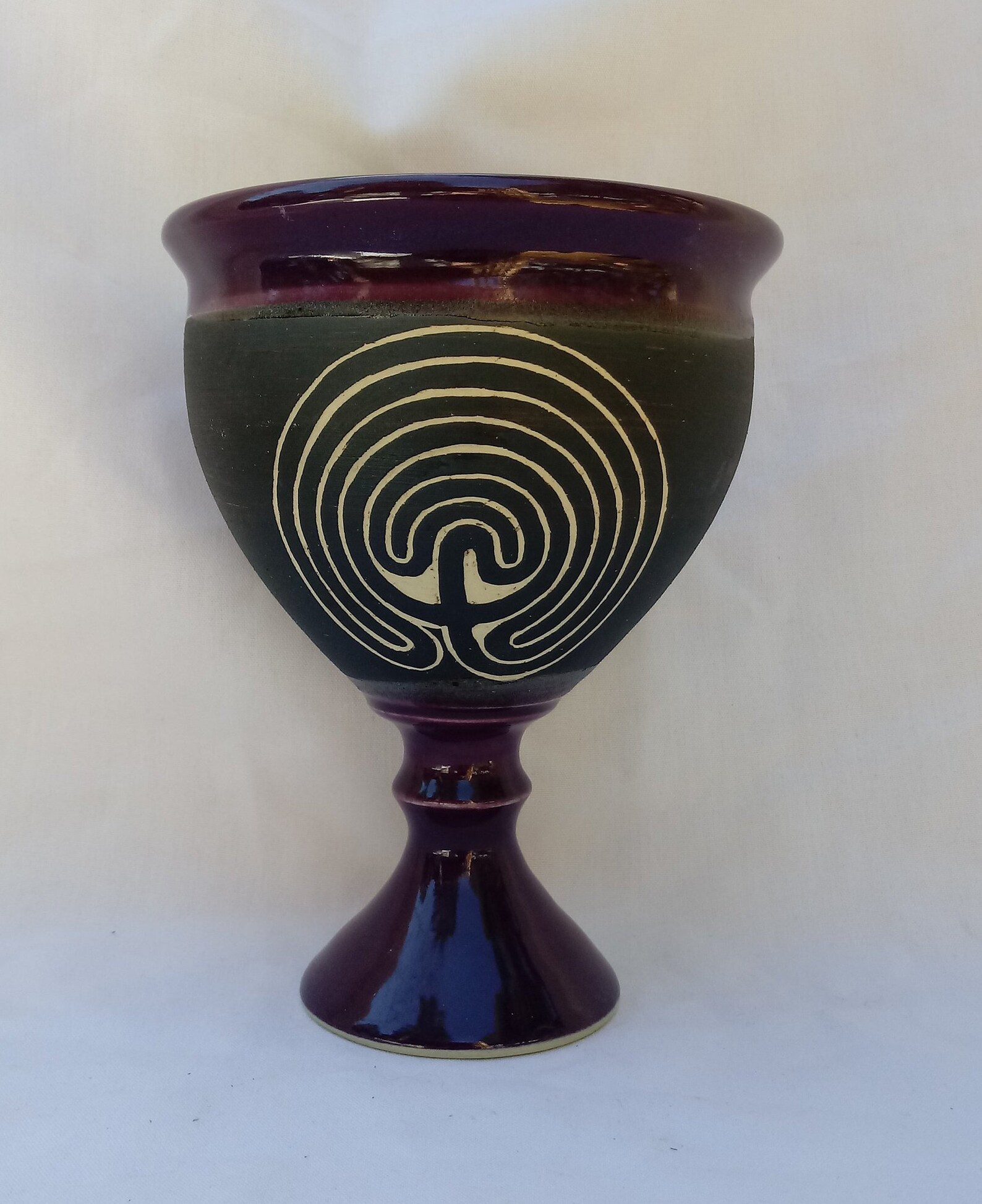 Minoan Goddess & Labrynth Chalice - Etsy