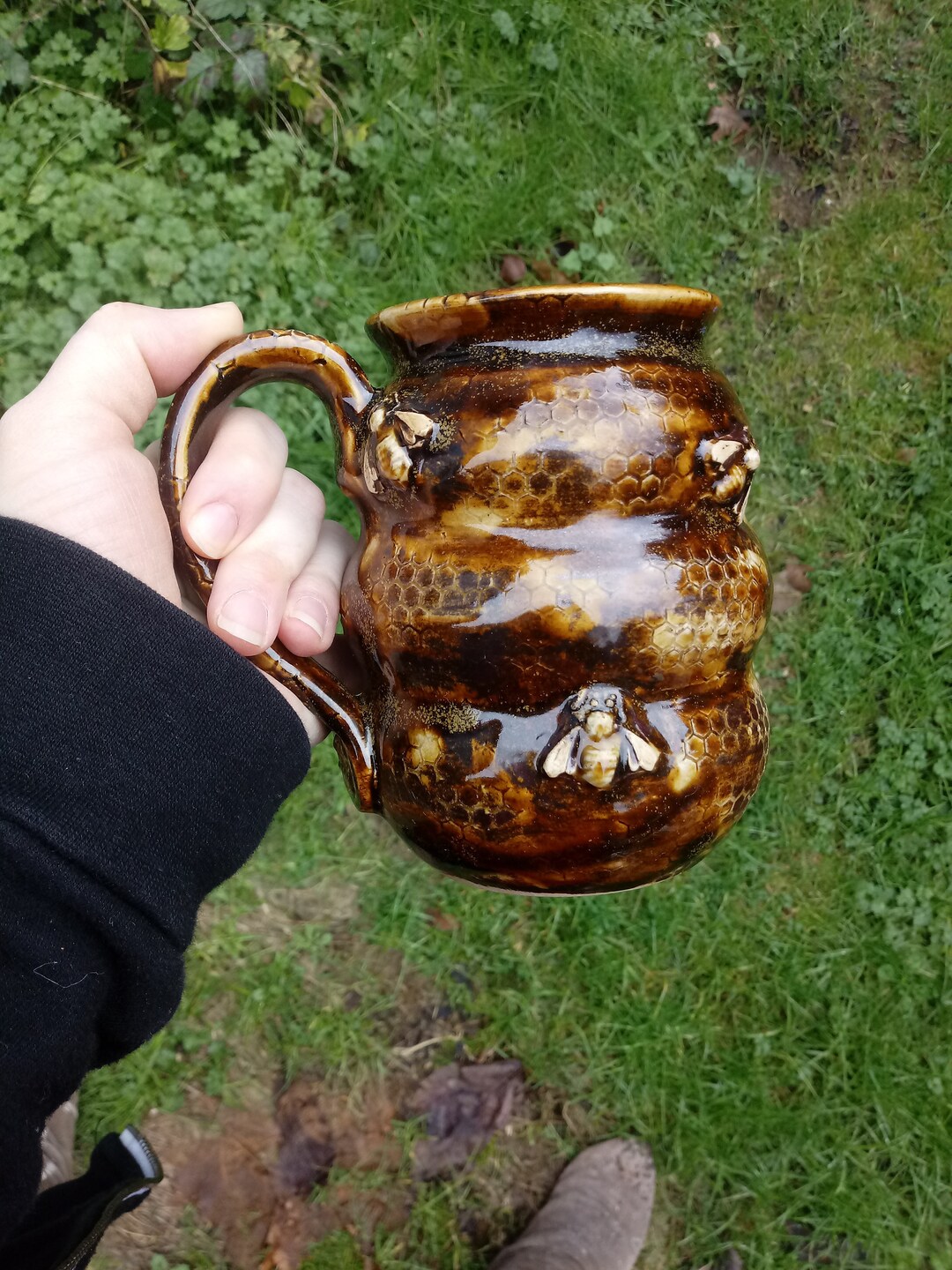 Honey Bee Hive Mug - Etsy