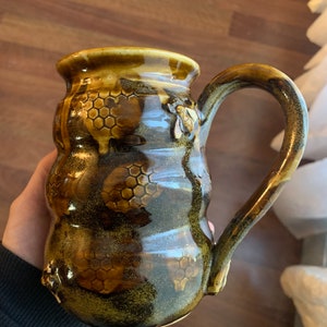 Honey Bee Hive Mug - Etsy
