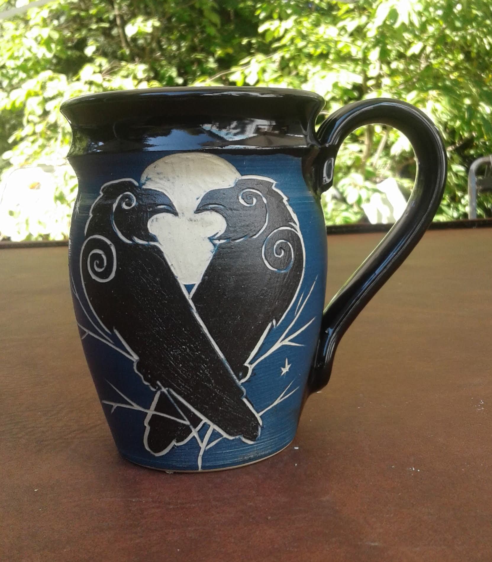 Celtic Ravens Mug - Etsy
