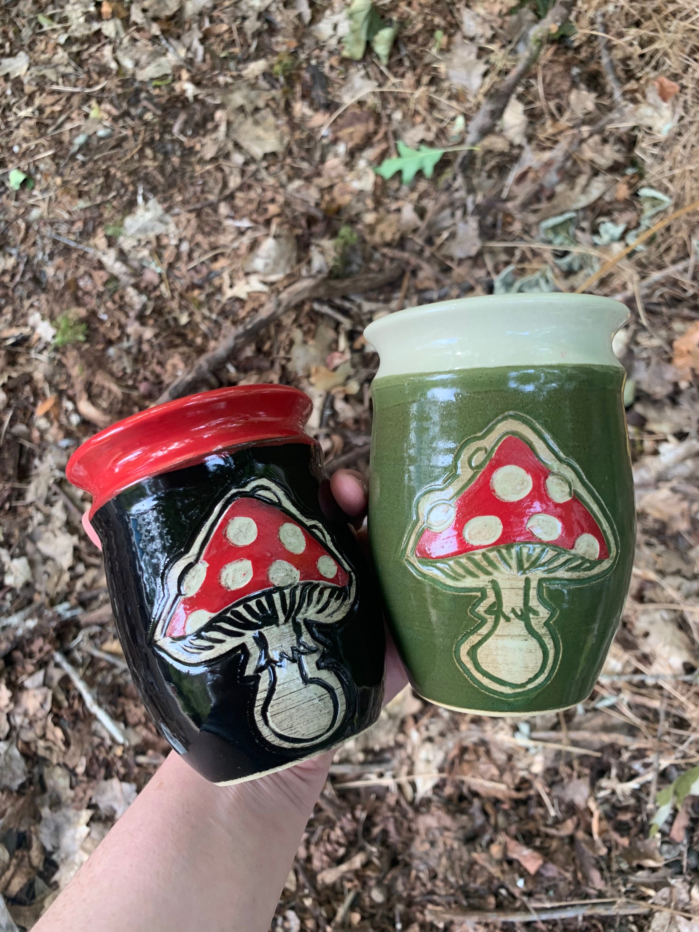 Mushroom Cup - Etsy