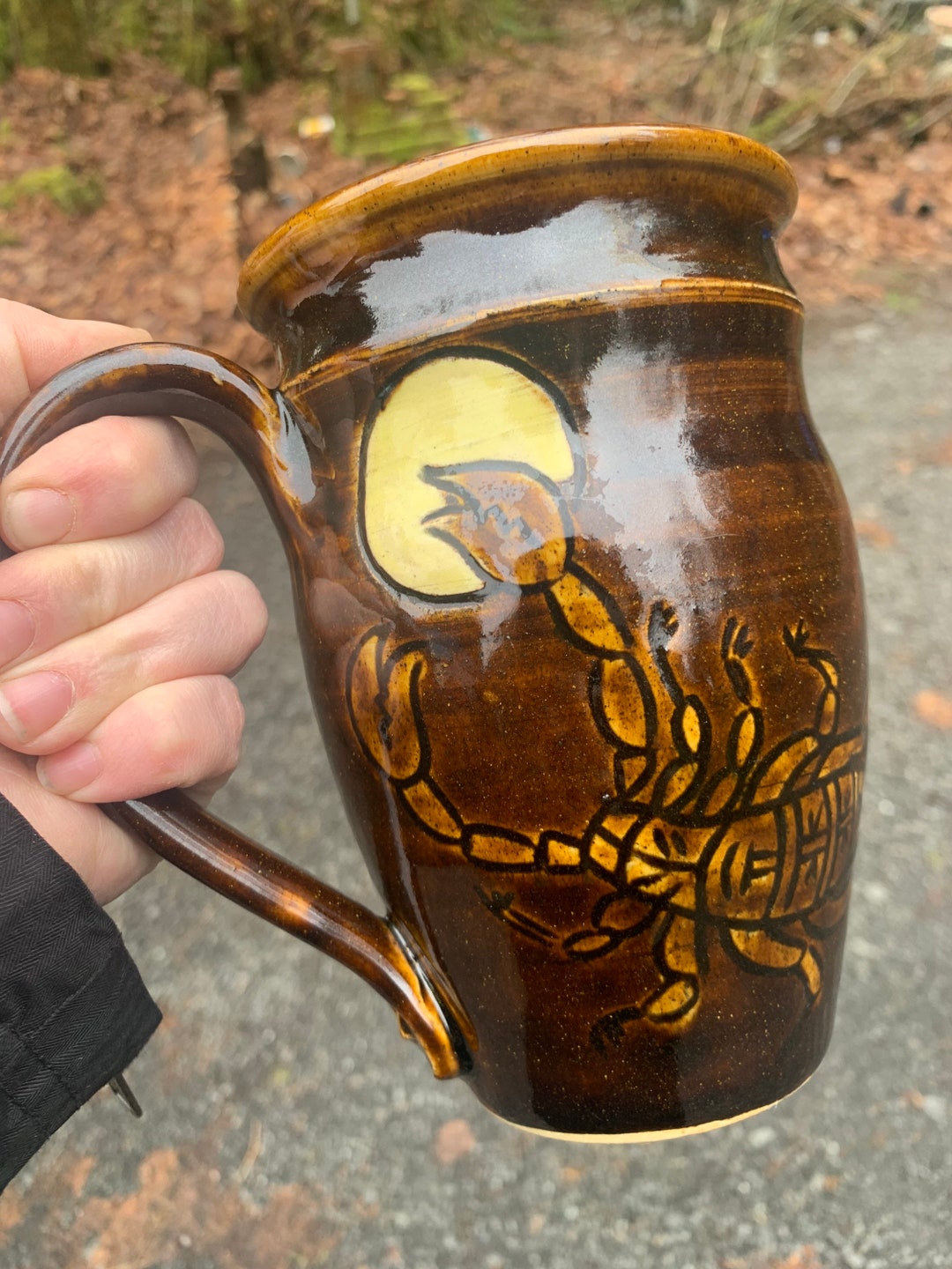 Scorpion Moon Mug - Etsy