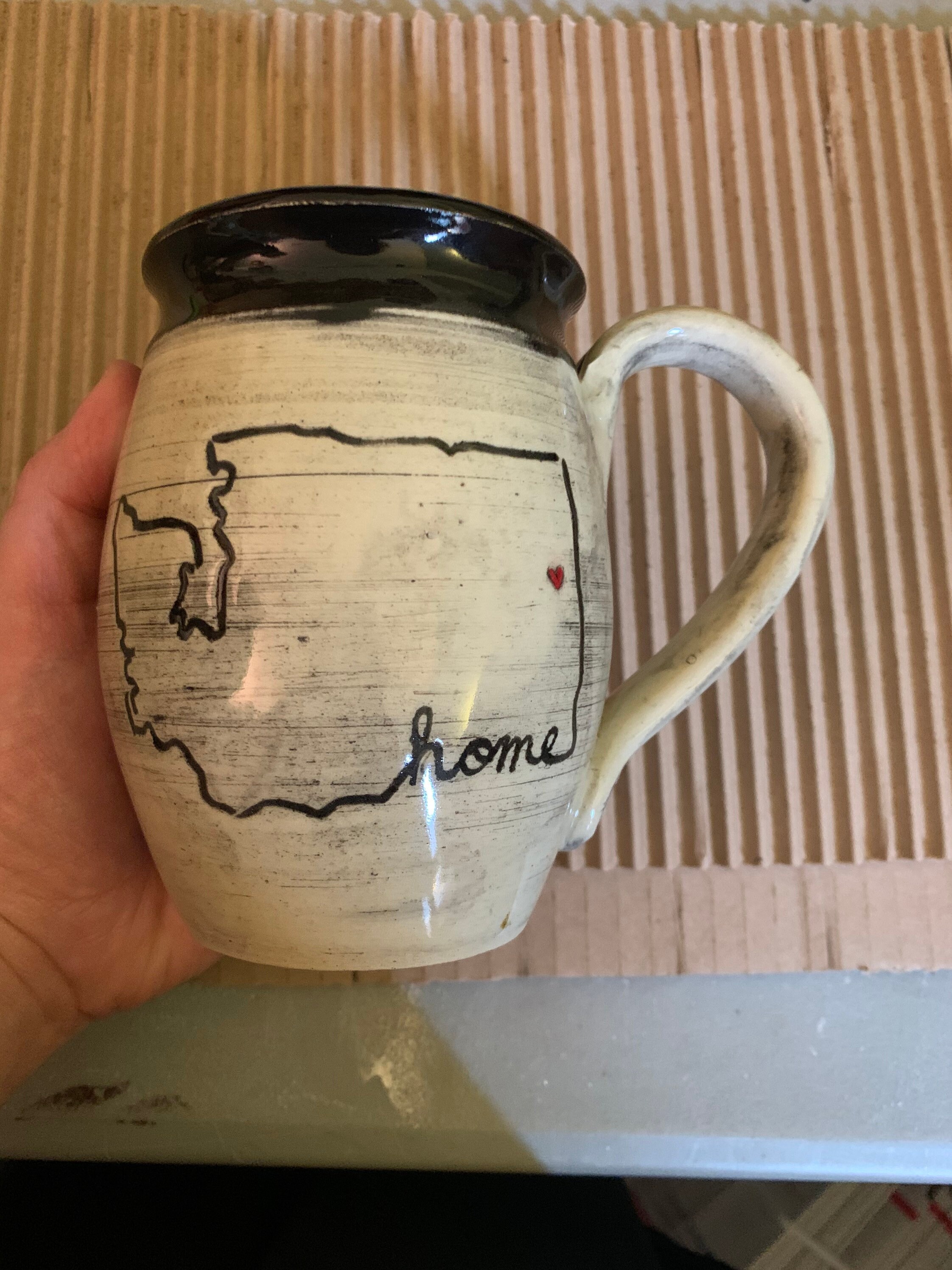 WA State Mug - Etsy