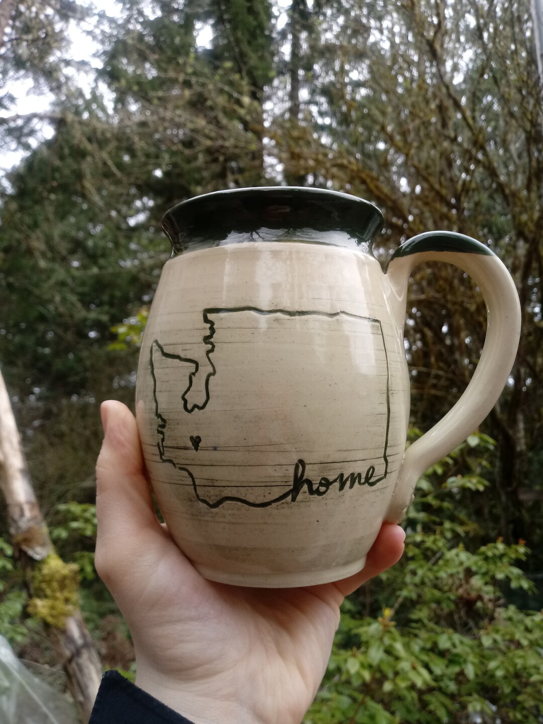 WA State Mug - Etsy