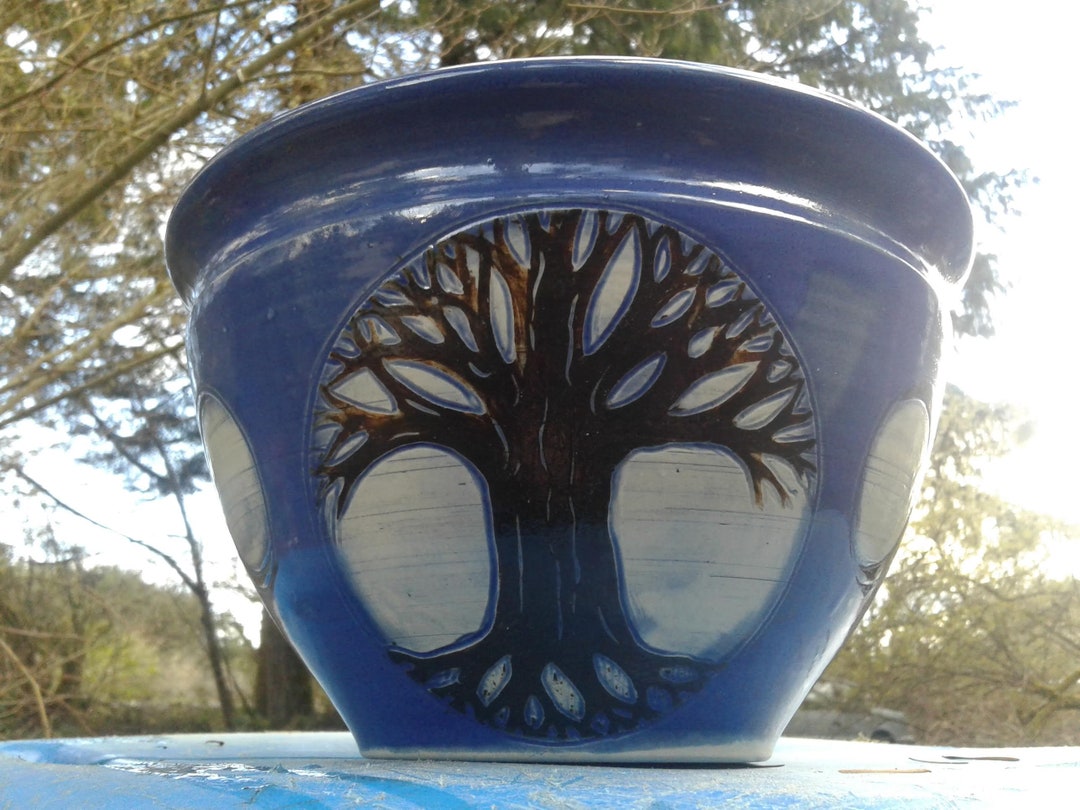 World Tree / Moon Phase Mixing Bowl - Etsy