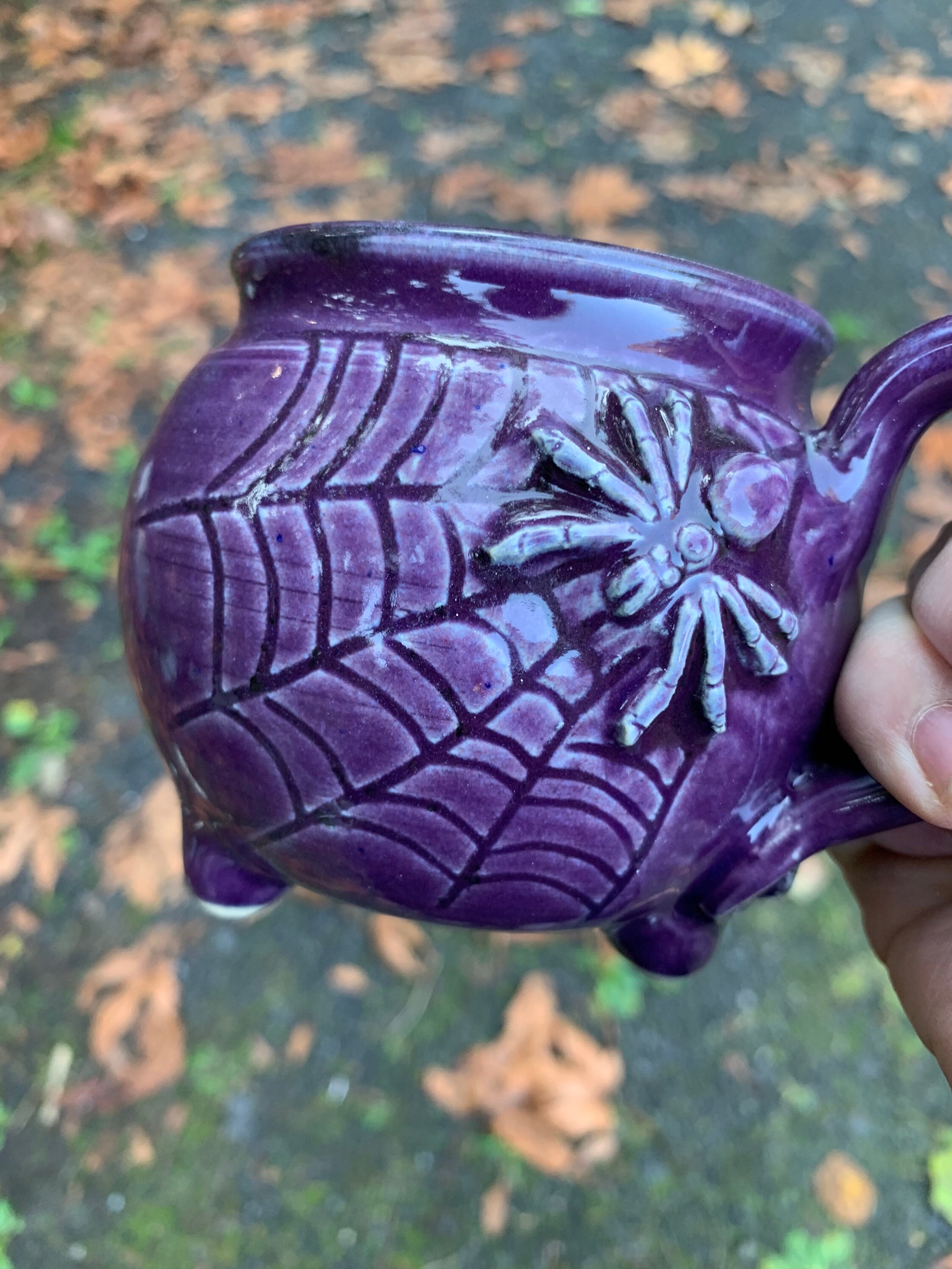 Spider Cauldron Mug | Etsy