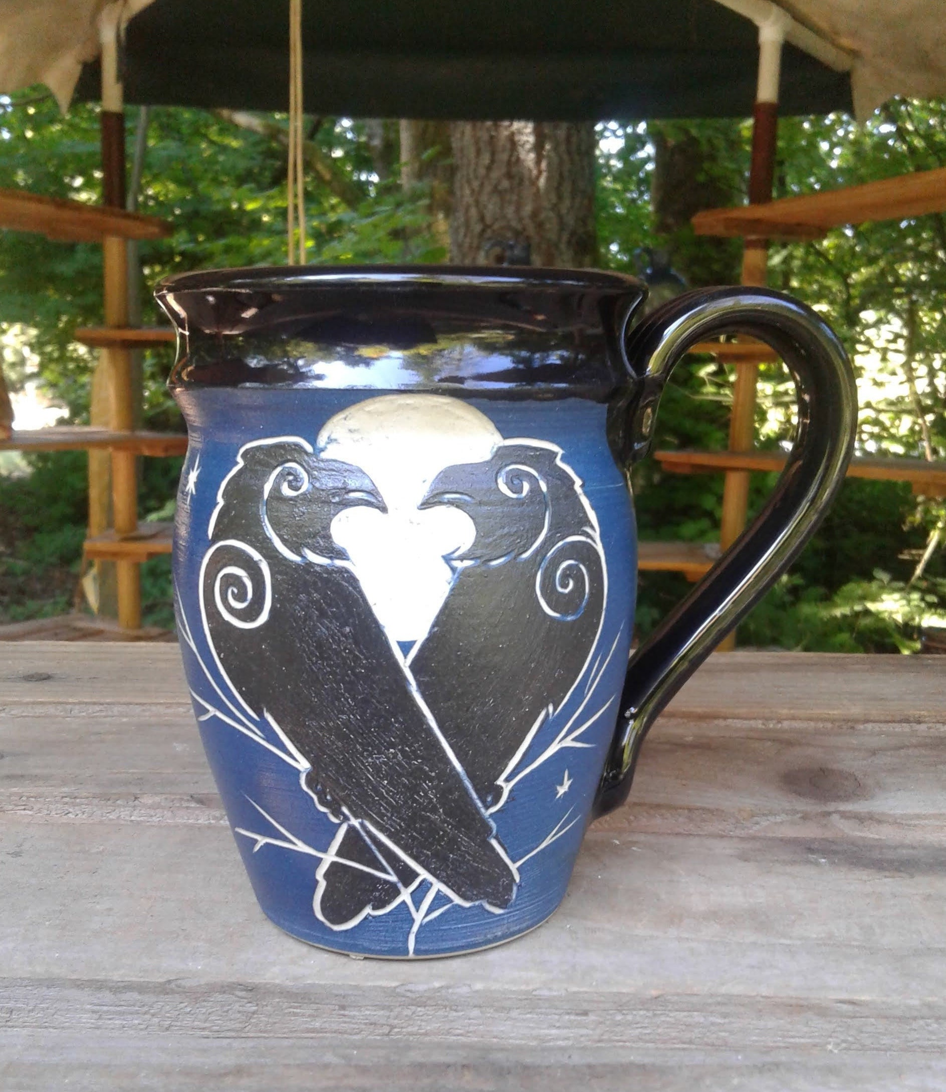 Celtic Ravens Mug - Etsy