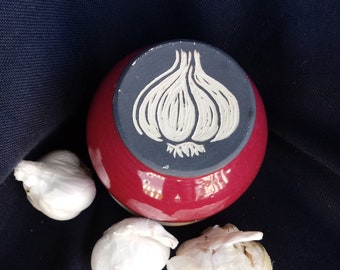 Vintage Stoneware Garlic Roaster/bendigo Epsom/australian - Etsy