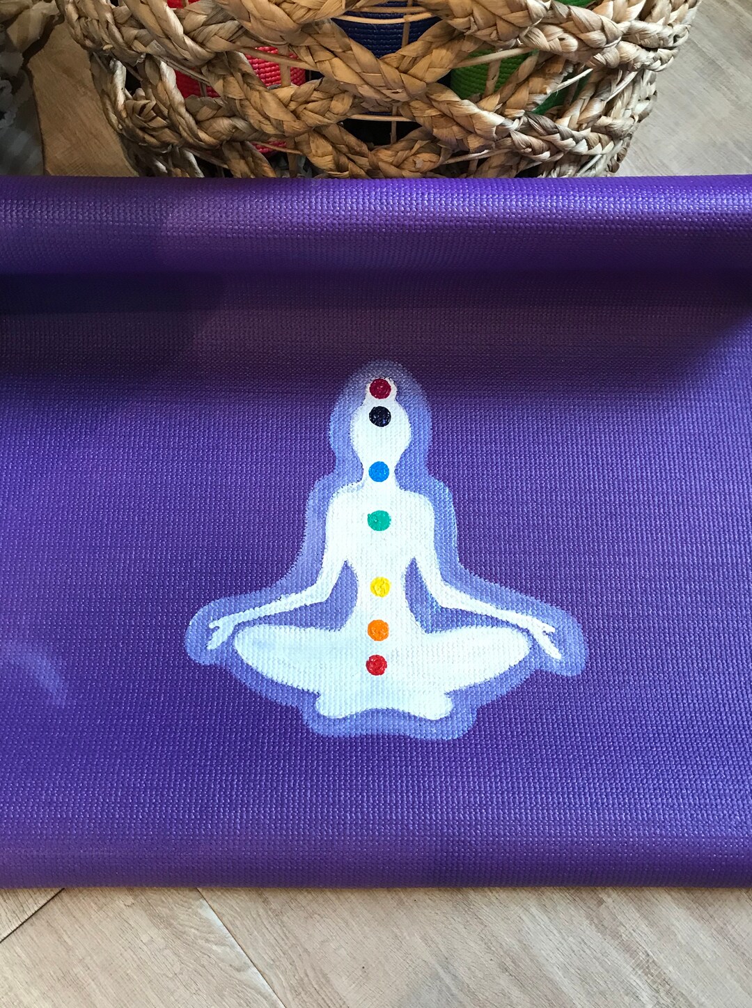 Multiple Hand Painted Yoga Mats - Etsy