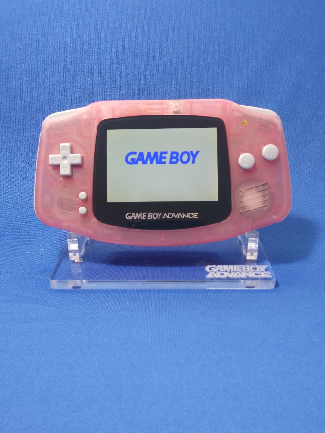 Nintendo Gameboy Advance Backlight Backlit Mod AGB001 GBA IPS Fuchsia ...