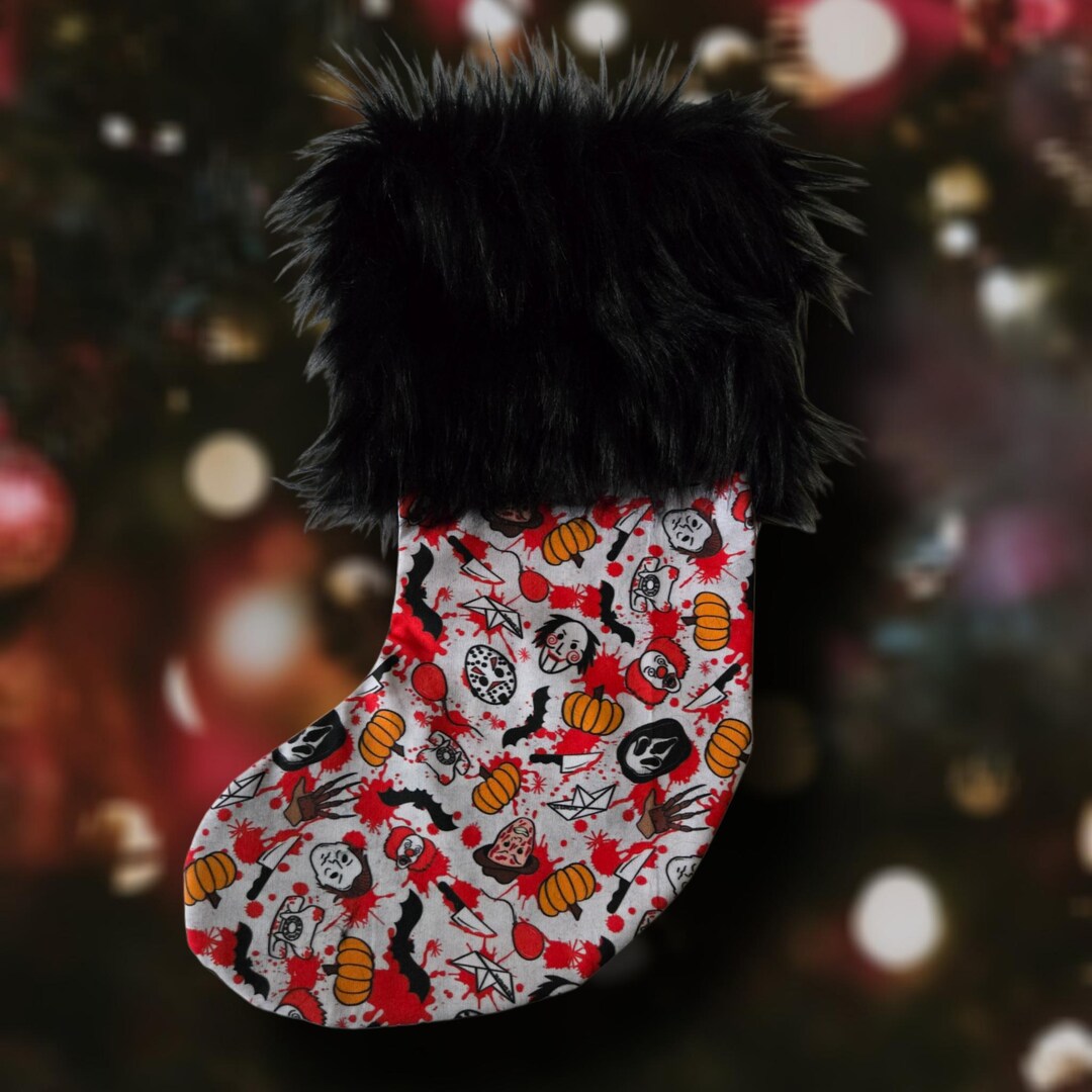 Horror Movie Slasher Stocking - Etsy