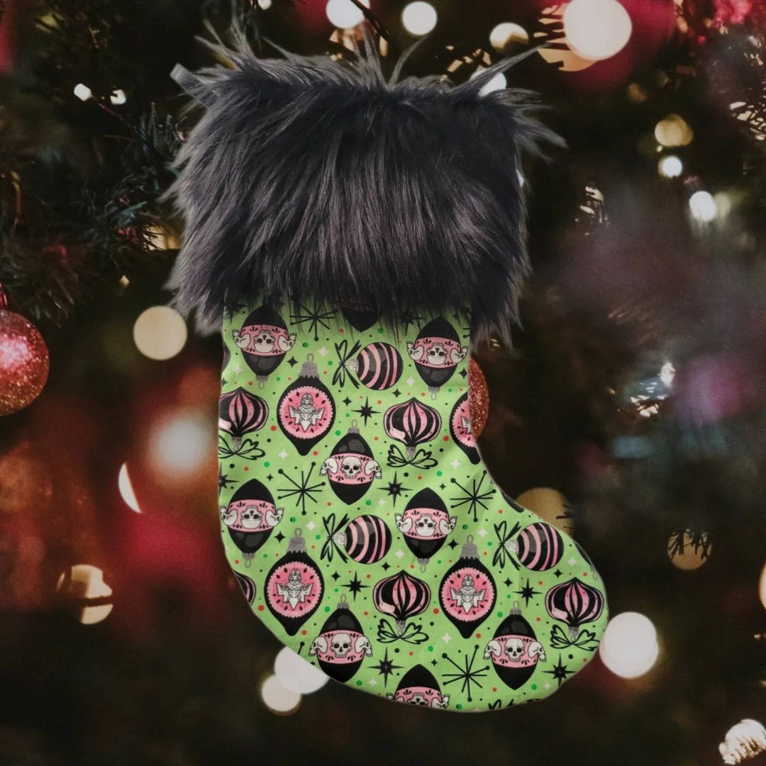 Pastel Goth Ornament Stocking - Etsy