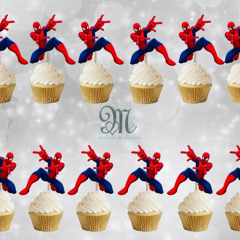 Spiderman Spider Topper - Etsy