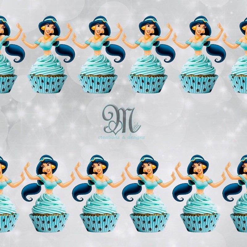 Jasmine Cake Topper - Etsy