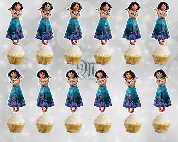 Mirabel Encanto Cupcake Toppers Disney Encanto Cupcake | Etsy