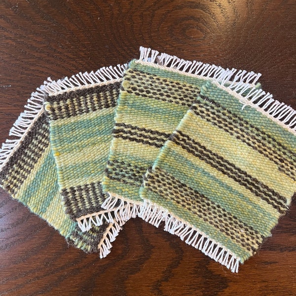 Handwoven Mug Rug - Etsy