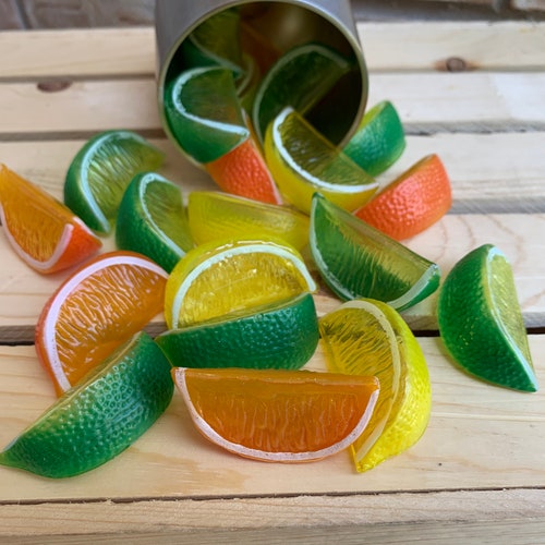 Faux Fruit Realistic Watermeon Pieces Wedges Slices - Etsy