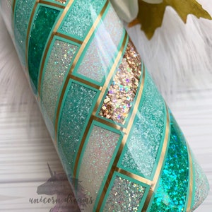 Surfside Herringbone Tumbler, Herringbone Tumblr, Personalized Coffee ...