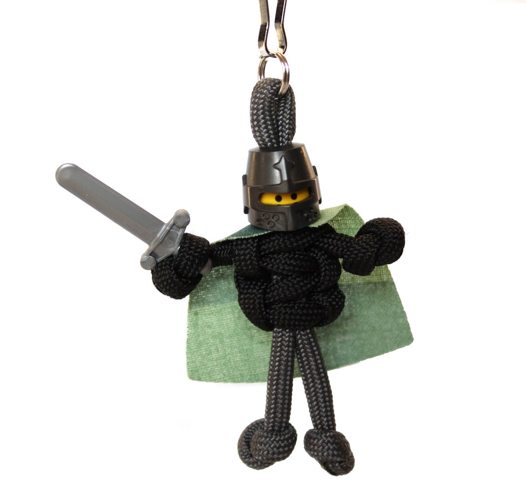Medieval Crusader Knight Paracord Keychain Zipper Pull - Etsy