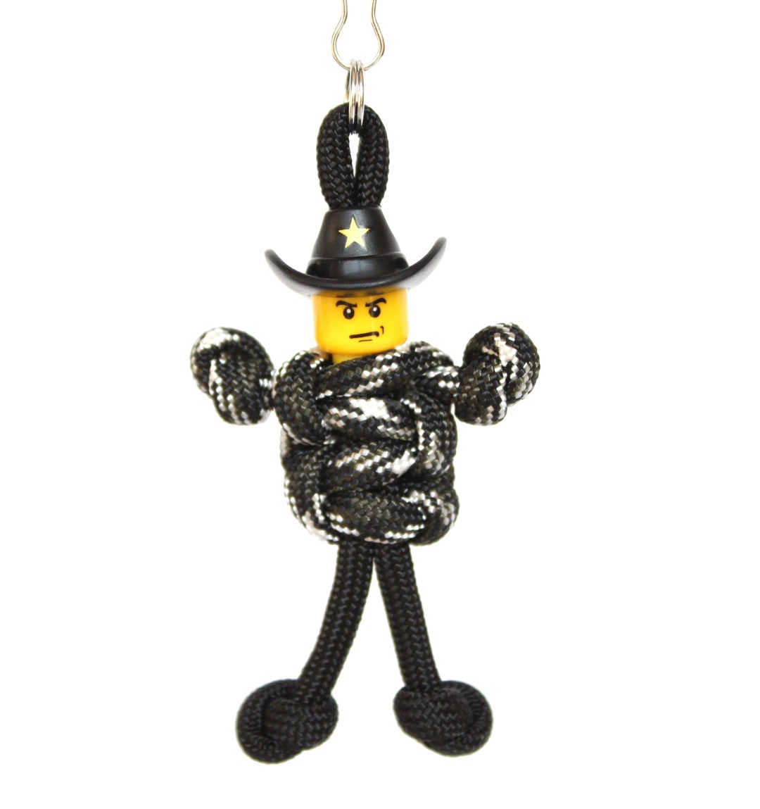 Sheriff Paracord Keychain, Zipper Pull, Gifts for Sheriffs, Sheriff ...