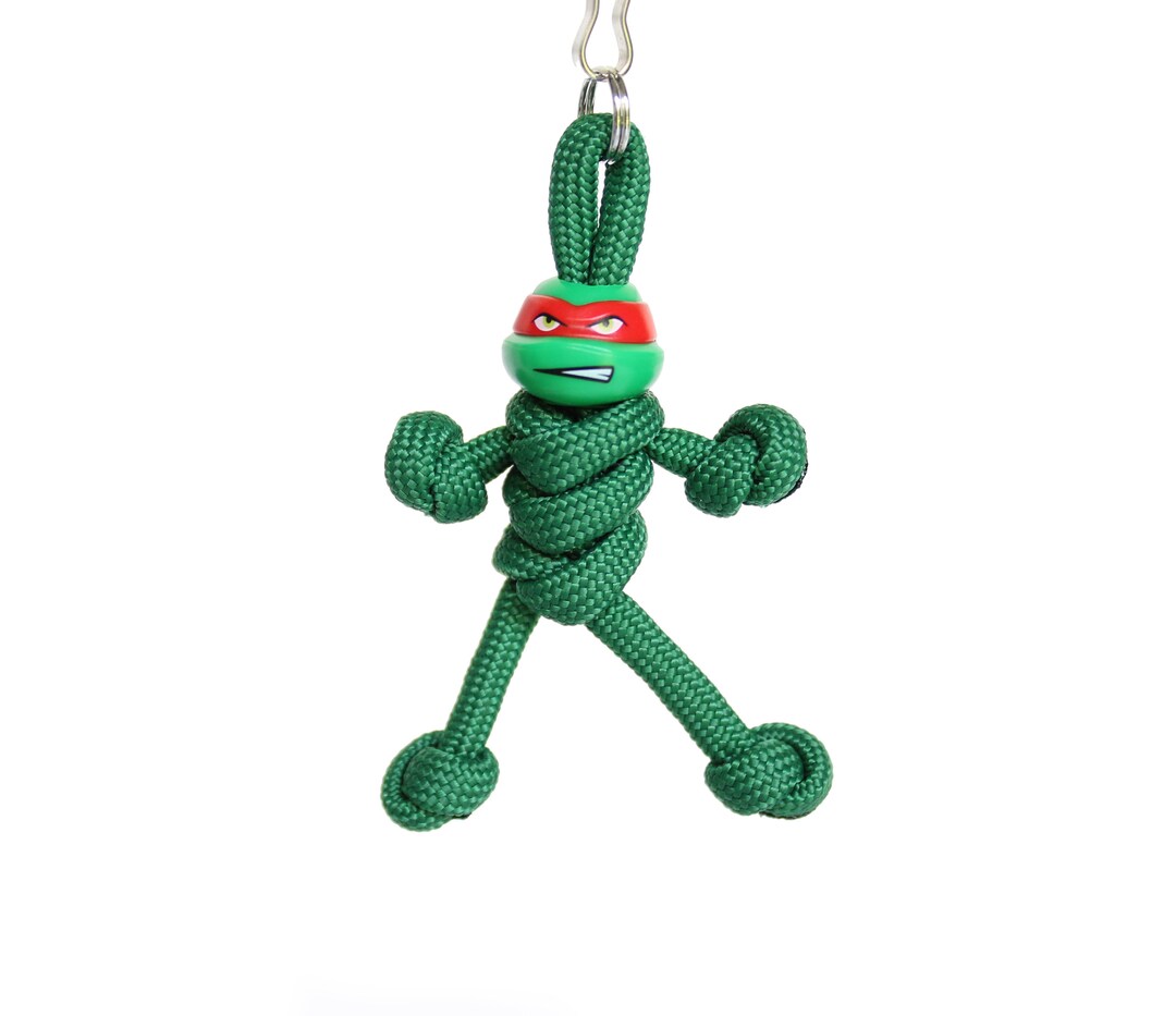 Teenage Mutant Ninja Turtle Raphael Keychain, Zipper Pull, Raphael ...