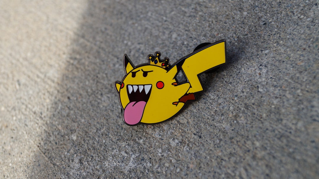 Pika-boo Hard Enamel Pin - 1.5" - Etsy