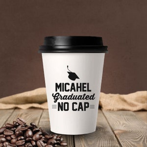 Custom Favors, Custom Graduation Party Paper Cup Favors, Personalized ...