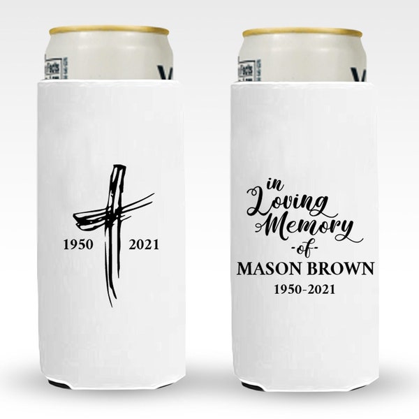 In Loving Memory Koozie - Etsy