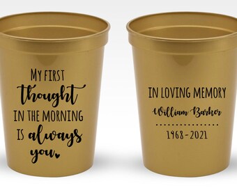 Custom Memorial Cups | Etsy