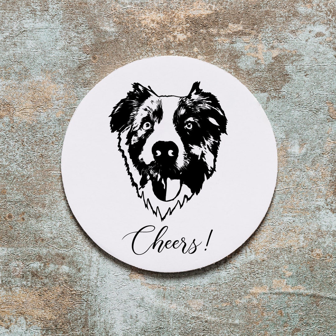 Personalized Pet Wedding Coasters, Wedding Coasters With Pet Portraits ...