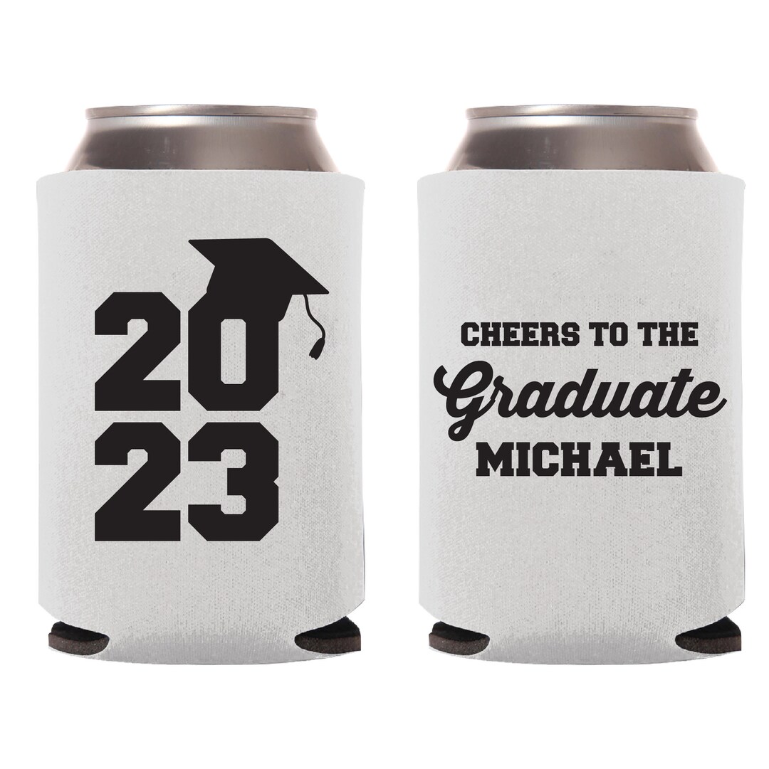 Personalized Graduate Can Coolers, Graduation Party Can Cooler Favors ...