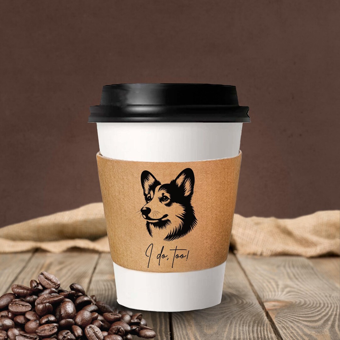 Coffee Cup Sleeve Wedding Favors, Customized Wedding Paper Cup Sleeves ...