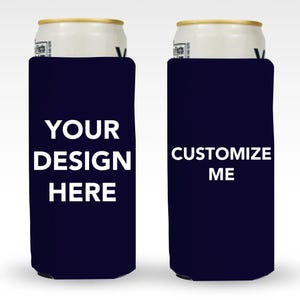 Personalized Can Coolers, Personalized Can Coolers for Funerals, Custom ...