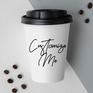 Custom Favors, Custom Graduation Party Paper Cup Favors, Personalized ...
