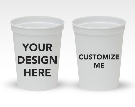 Personalized Stadium Cups Custom Stadium Cups Customized - Etsy