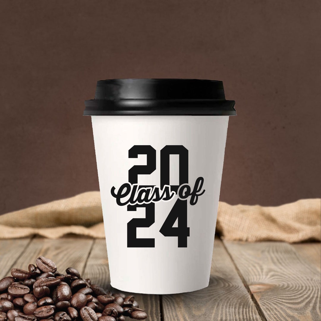 Custom Graduation Party Coffee Cups, Custom Graduation Party Paper Cup ...