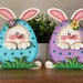 Hand Painted Easter Decoration. This Bunny in Disguise is so Adorable ...