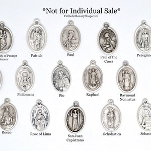 Patron Saint Charms | Add on to a Rosary Purchase | Patron Saint Charms ...