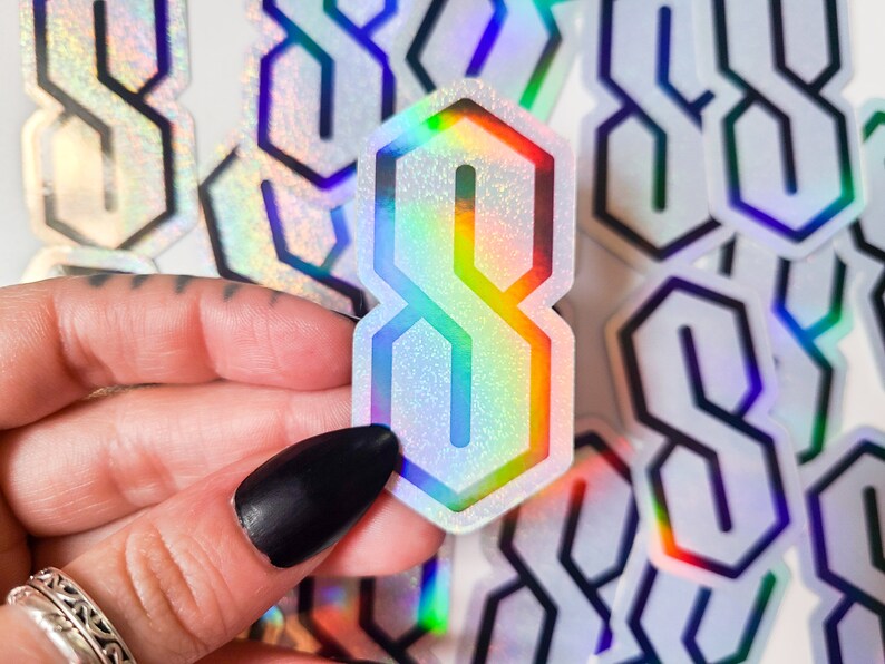 Holographic Waterproof Cool S Vinyl Sticker Stussy S Water | Etsy