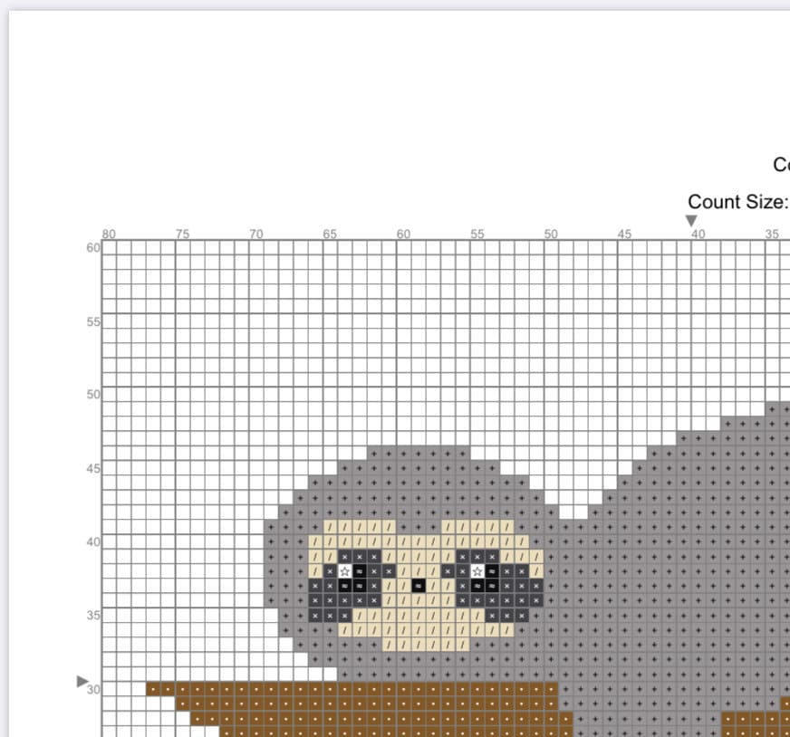 Sloth Cross Stitch Pattern - Etsy