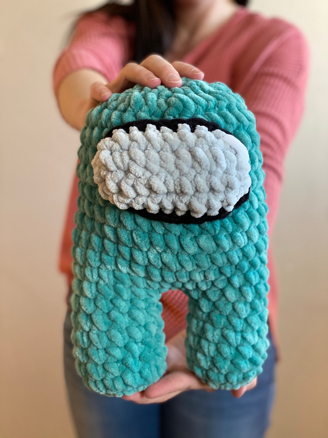 Among Us Inspired Crewmate Plush Crochet Pattern - Etsy